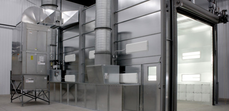 Industrial Spray Booths - Corespray